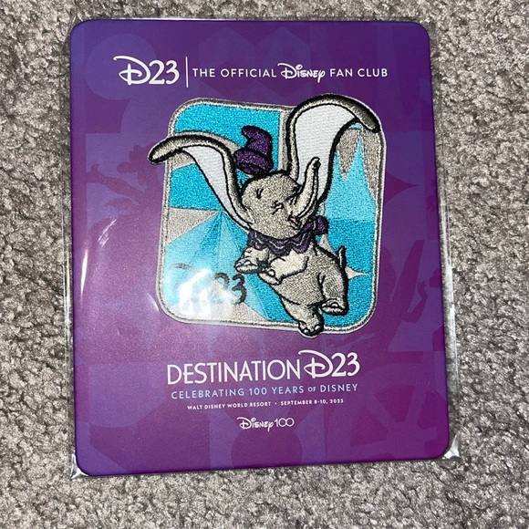 Disney | Other | Destination D23 Dumbo Embroidered Patch | Poshmark
